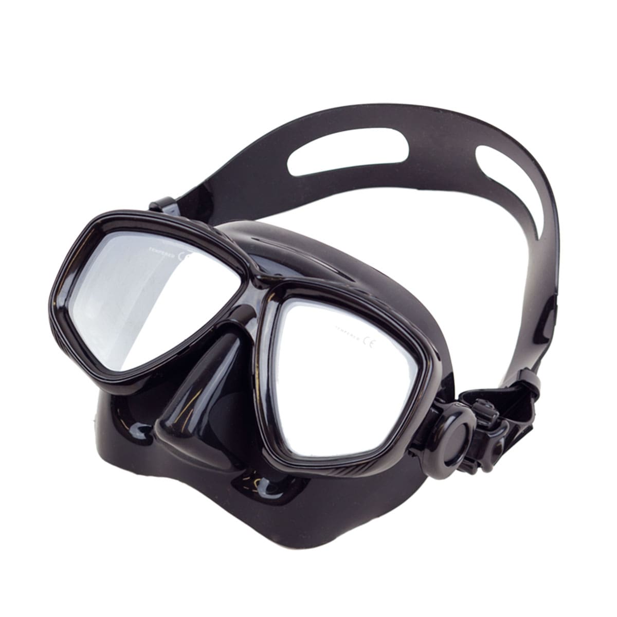 Dive Rite Mask - 125 - Black - Two Lens - Saguaro Scuba